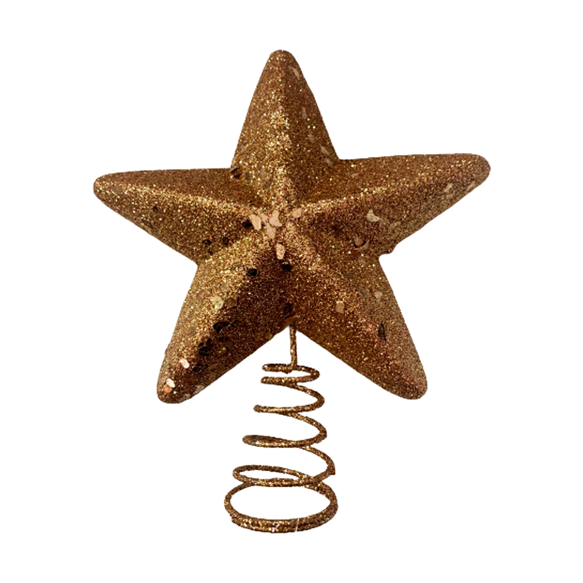 ESTRELA TOPO ARVORE 20CM ROSE - ESTRELA TOPO ARVORE 20CM ROSE - GRILLO